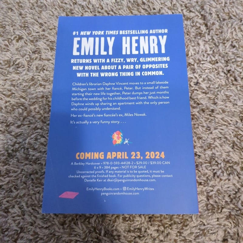 Funny Story ARC by Emily Henry, Paperback | Pangobooks