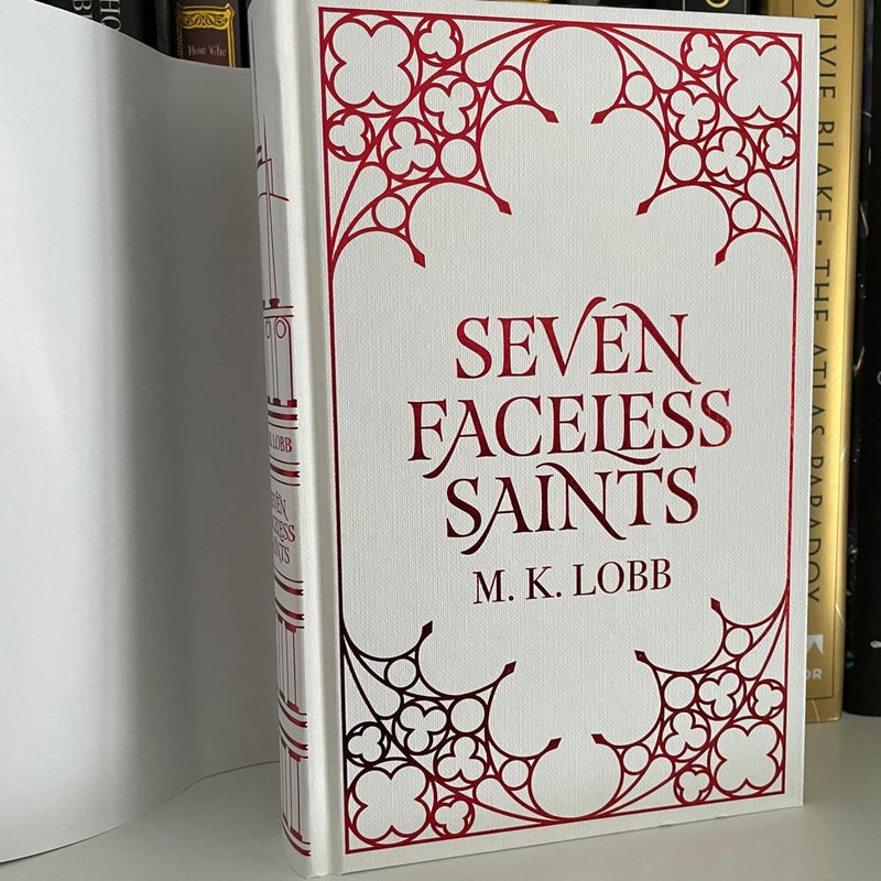 Seven Faceless Saints Fairyloot by M K Lobb, Hardcover | Pangobooks