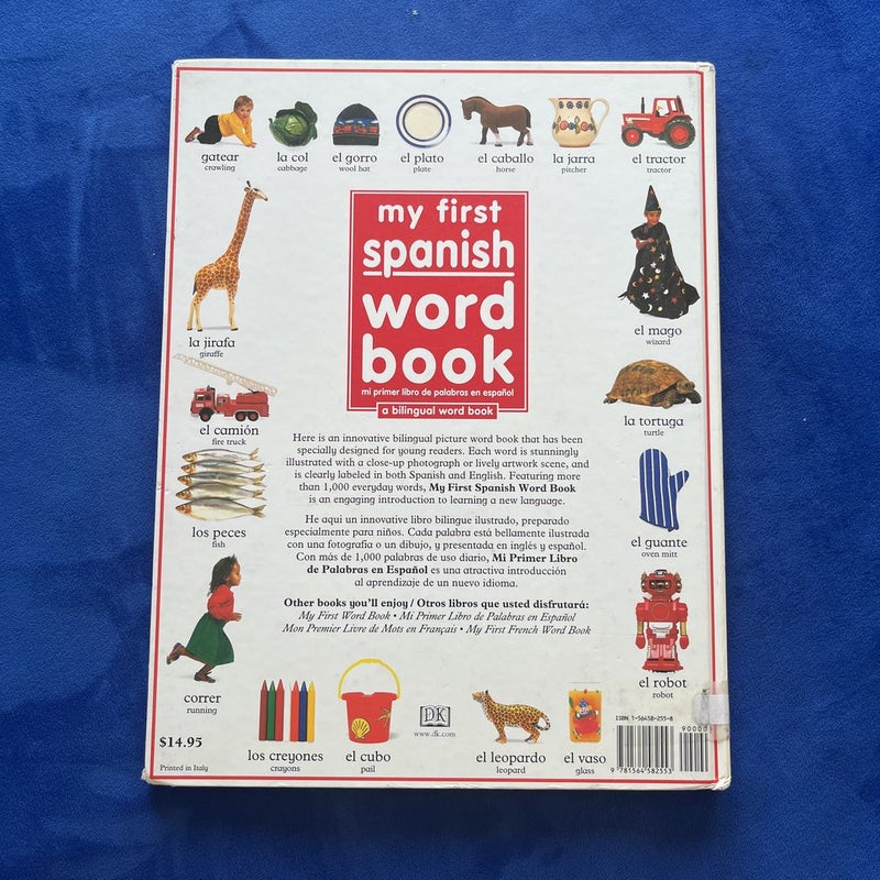 My First Spanish Word Book / Mi Primer Libro de Palabras Enespañol by DK