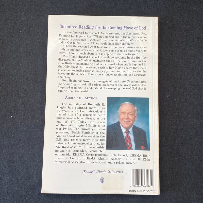 Understanding the Anointing by Kenneth E. Hagin