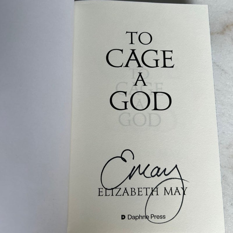 SIGNED Illumicrate Special Edition To Cage A God by Elizabeth May by ...