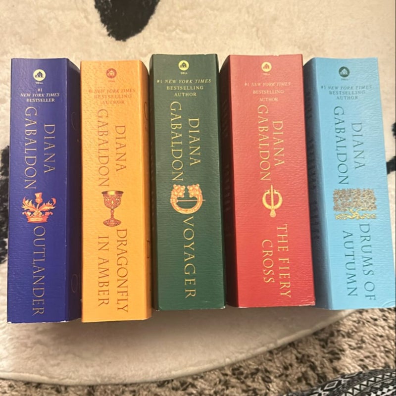 Outlander, Books 1-5 by Diana Gabaldon, Paperback | Pangobooks