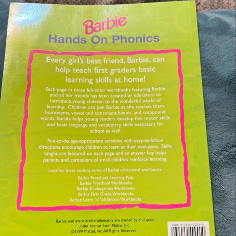 Barbie first grade workbook vintage 90s by Barbie, Paperback | Pangobooks