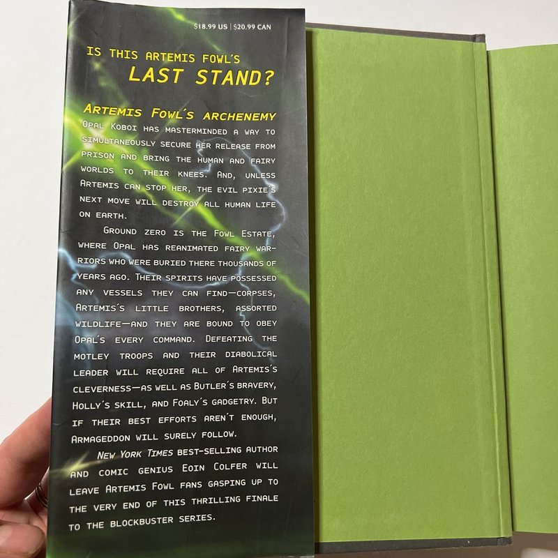 Artemis Fowl, Book 8 the Last Guardian (8) by Eoin Colfer