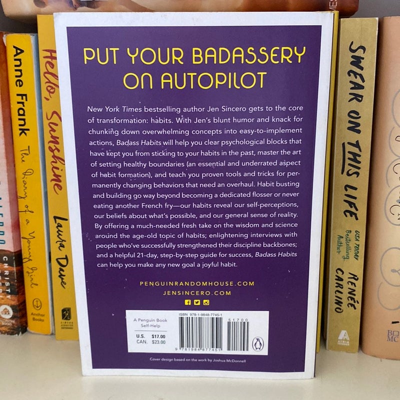 Badass Habits by Jen Sincero