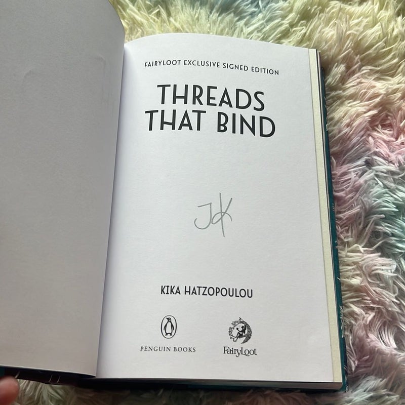 Threads That Bind by Kika Hatzopoulou, Hardcover | Pangobooks