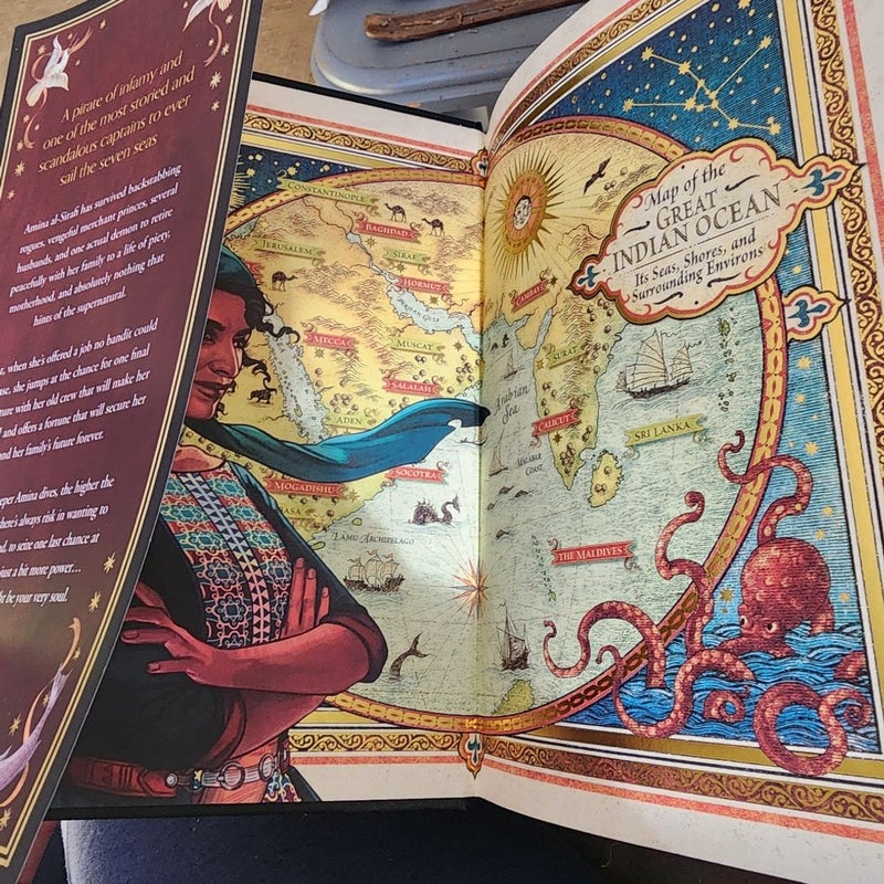 The Adventures of Amina al-Sirafi - fairyloot edition by Shannon ...