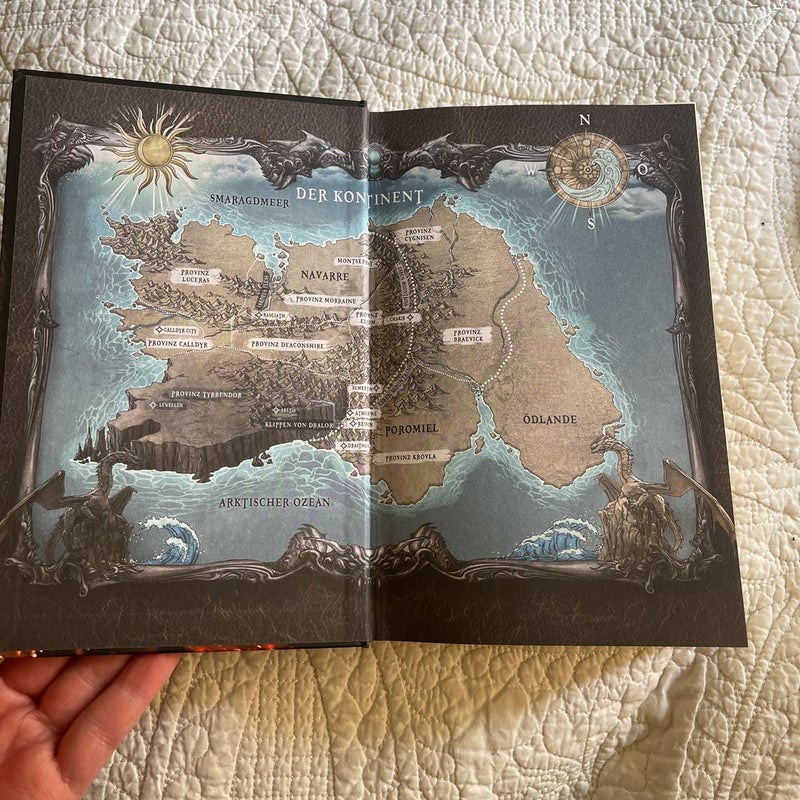 Fourth Wing German Edition by Rebecca Yarros , Hardcover | Pangobooks