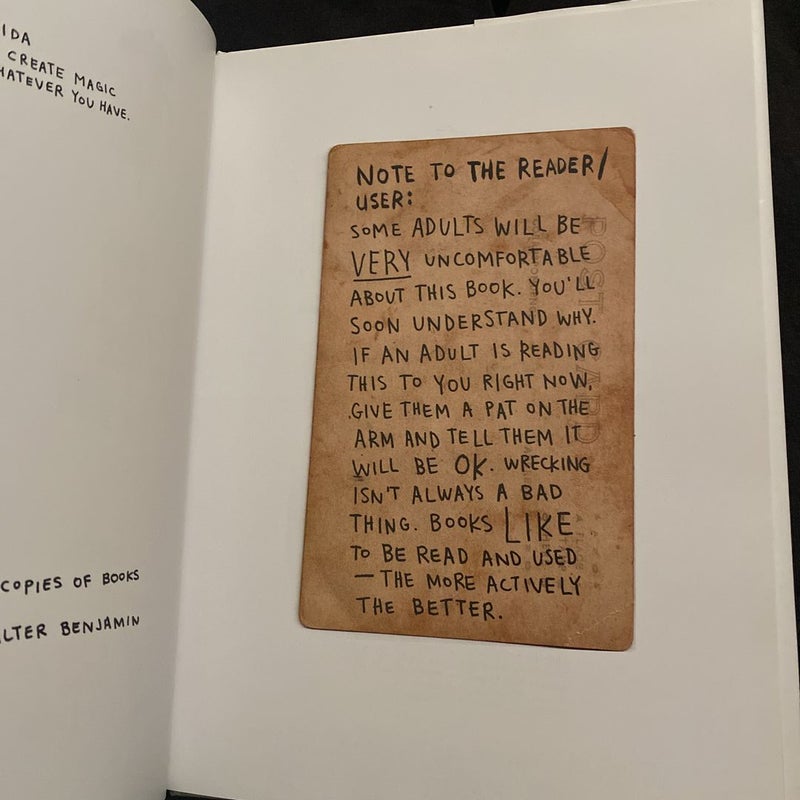 Wreck This Picture Book