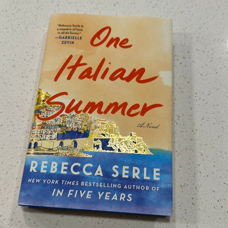 One Italian Summer by Rebecca Serle, Hardcover | Pangobooks