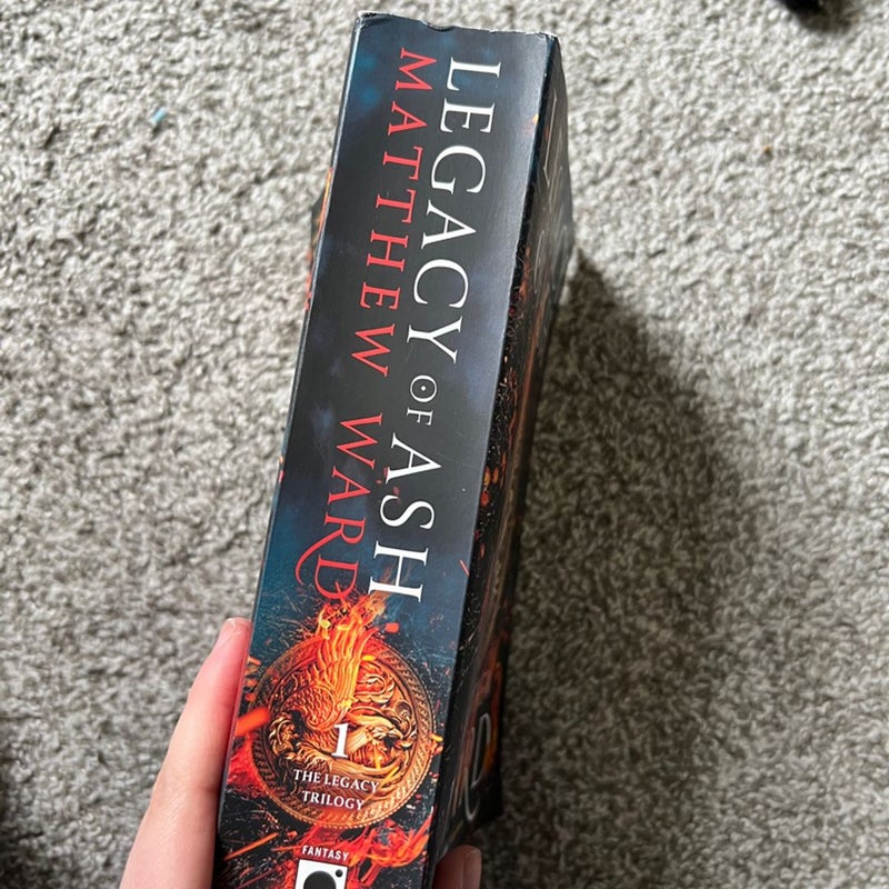 Legacy of Ash by Matthew Ward, Paperback | Pangobooks