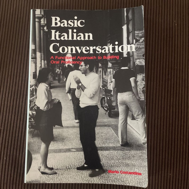 Basic Italian Conversation by Mario. Costantino, Paperback | Pangobooks