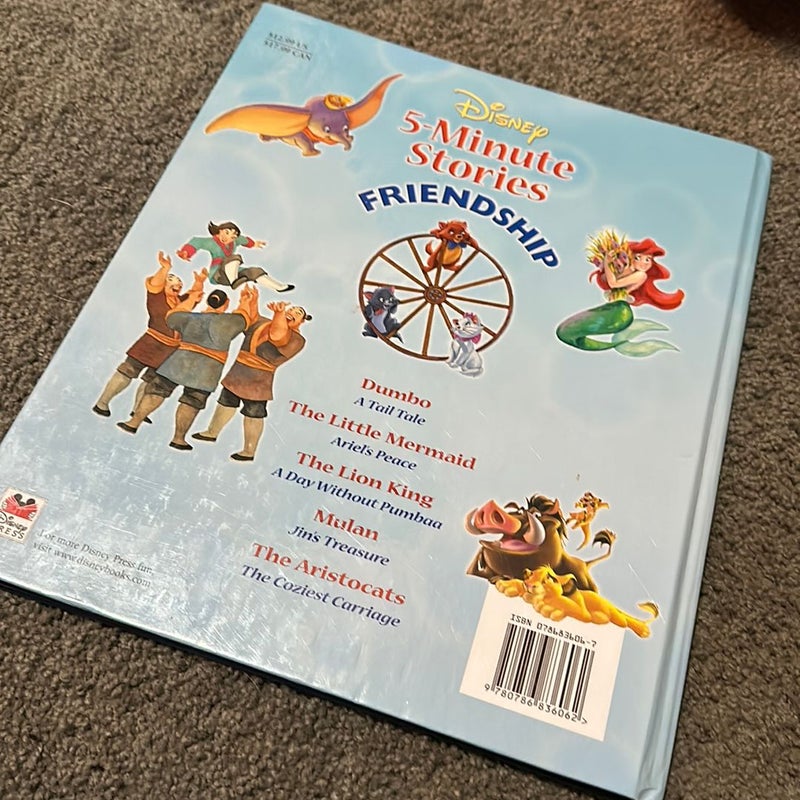 Disney 5-Minute Stories Friendship by Disney Books, Hardcover | Pangobooks