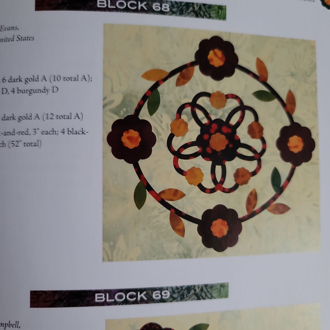 The Rose of Sharon Block Book by Sharon Pederson