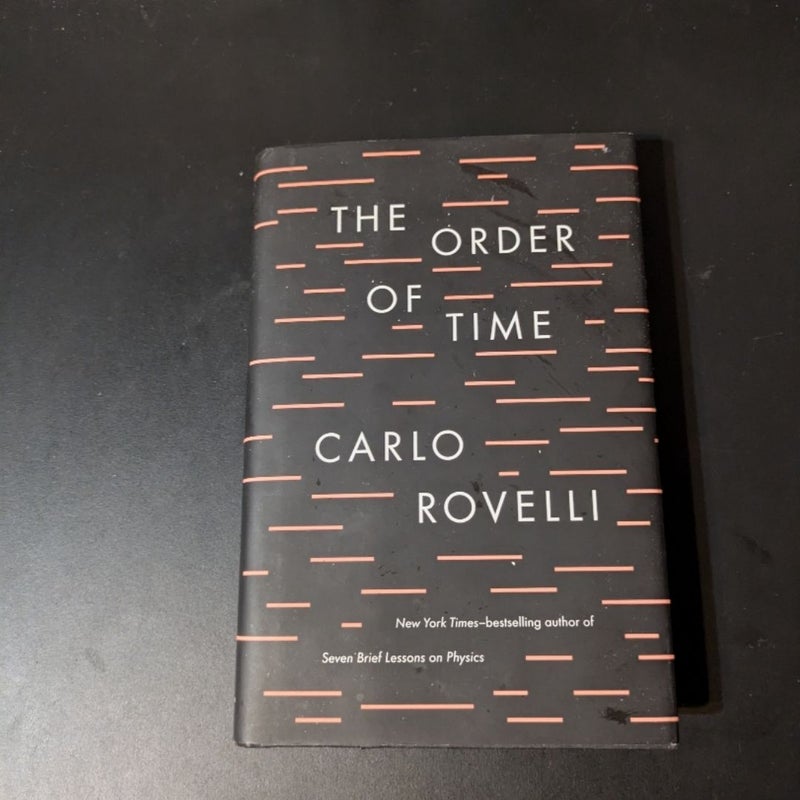 The Order of Time by Carlo Rovelli, Simon Carnell, Erica Segre