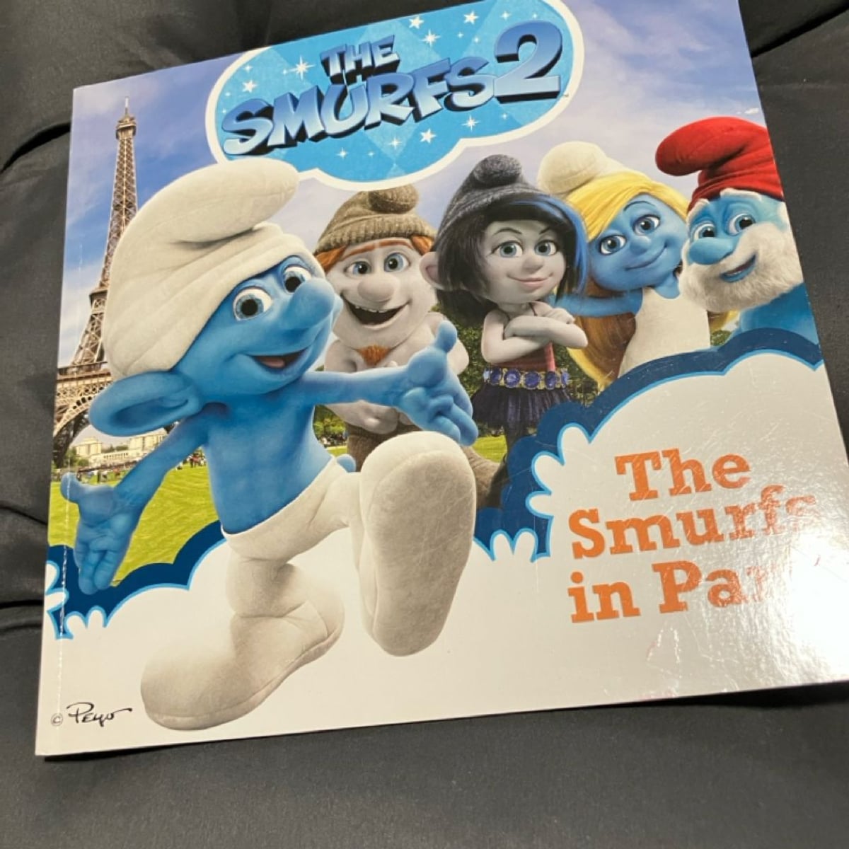 Smurfs in Paris by Farrah McDoogle