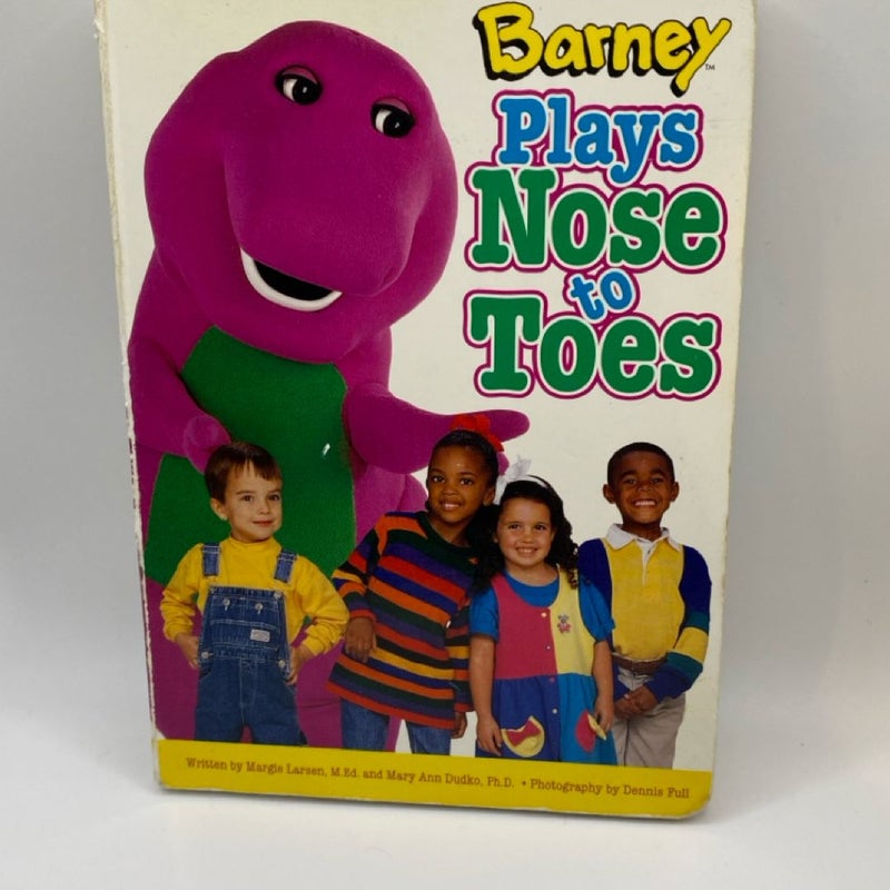 Barney Plays Nose to Toes by Margie Larsen, Dennis Full
