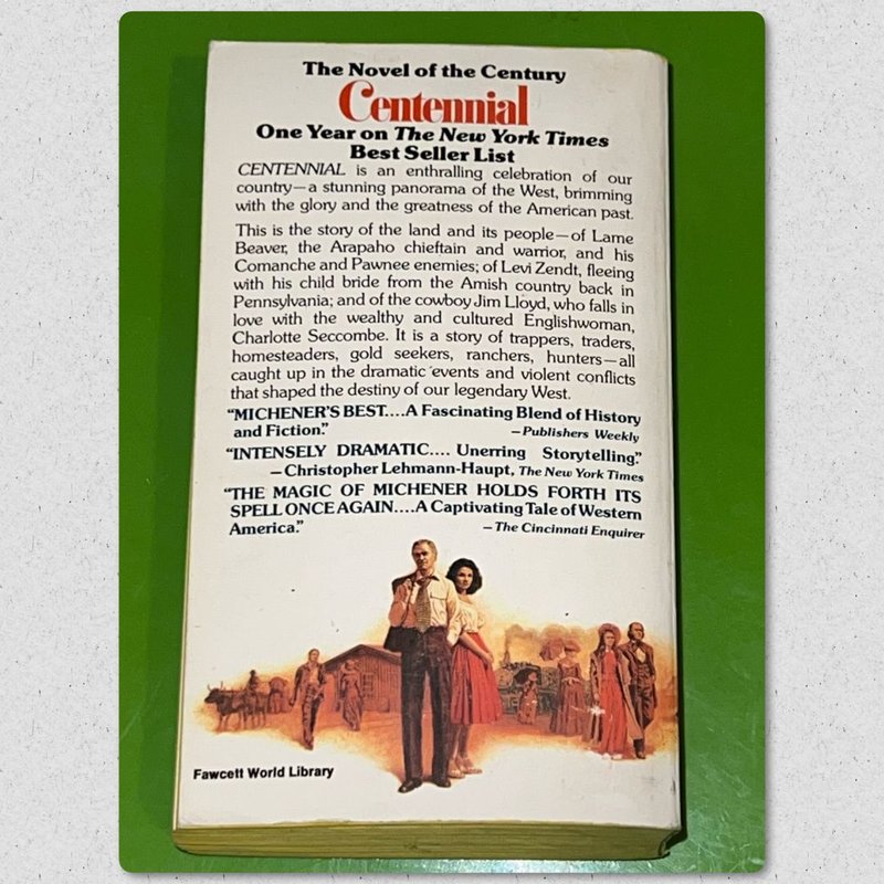 Centennial by James A. Michener, Paperback | Pangobooks