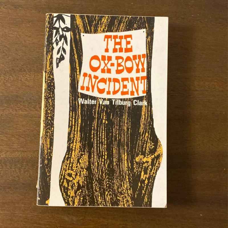The Ox-Bow Incident (paperback) 1962 by Walter Van Tilburg Clark ...