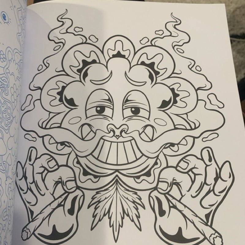 Weed Coloring Book by , Paperback | Pangobooks