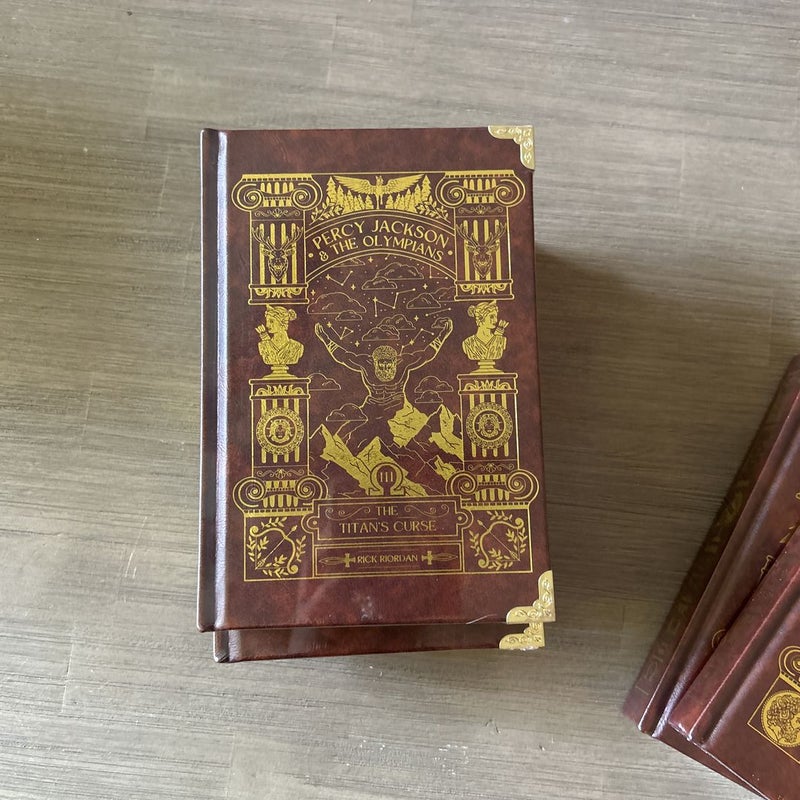Percy Jackson bookset by Rick Riordan, Hardcover | Pangobooks