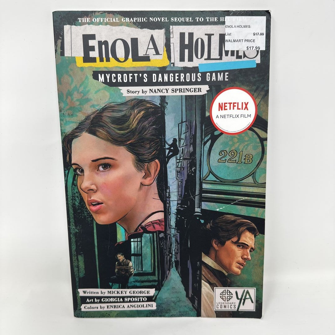 Enola Holmes: Mycroft's Dangerous Game by Mickey George, Nancy Springer ...