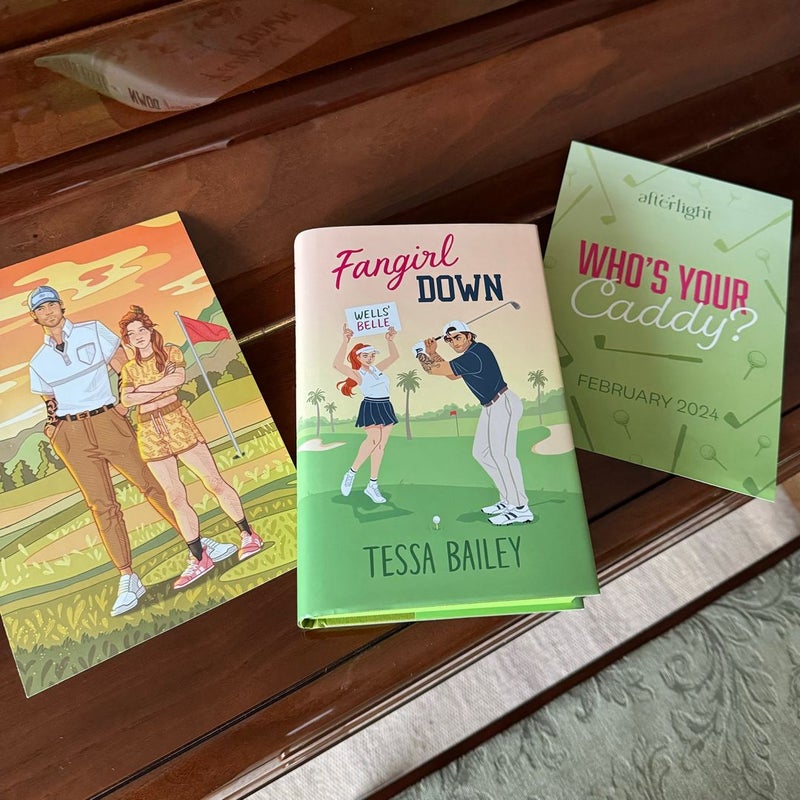 Fangirl Down Afterlight Illumicrate by Tessa Bailey, Hardcover | Pangobooks