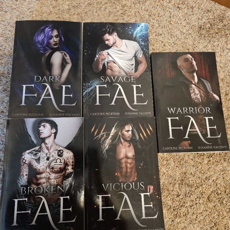 Dark Fae Complete Series 1st Ed OOP by Carolina Peckham and Susanne ...