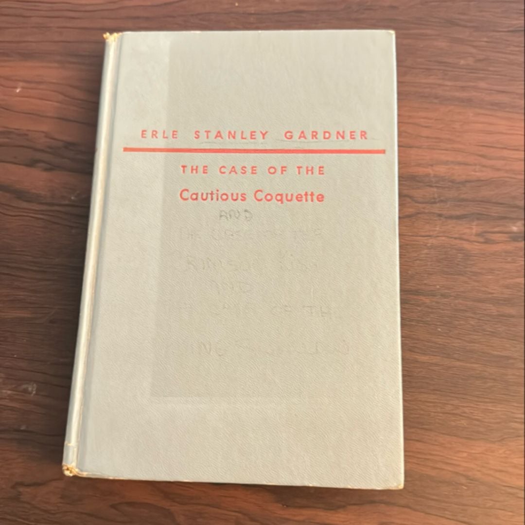 The Case of the Cautious Coquette by Erle Stanley Gardner, Hardcover ...