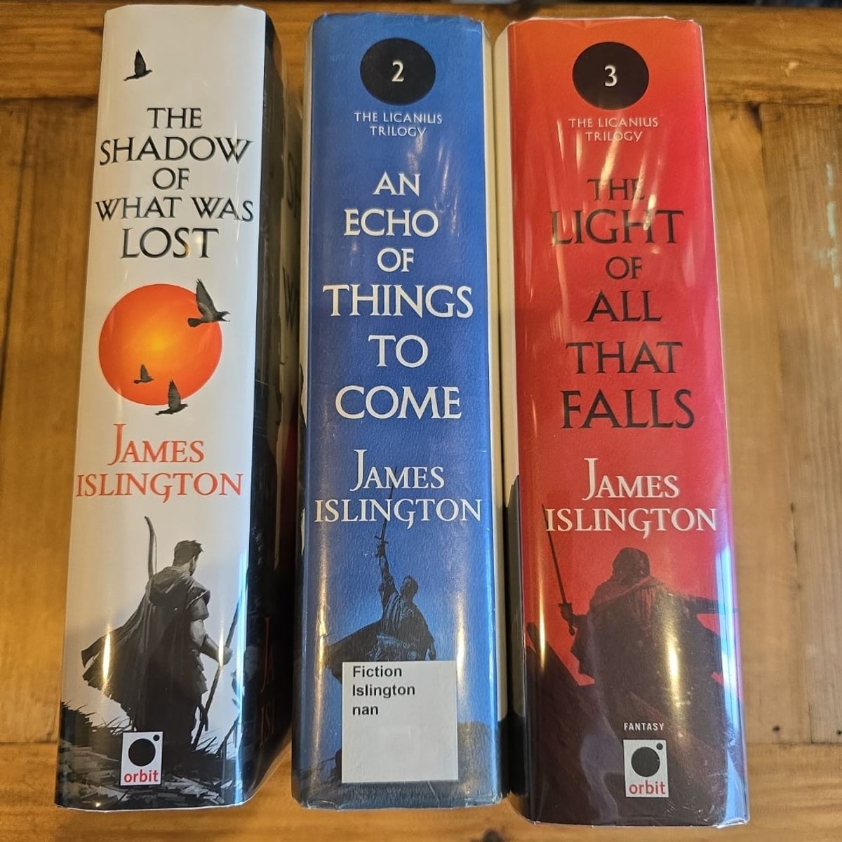 Licanius Trilogy - Shadow of What Was Lost, Echo of Things to Come ...