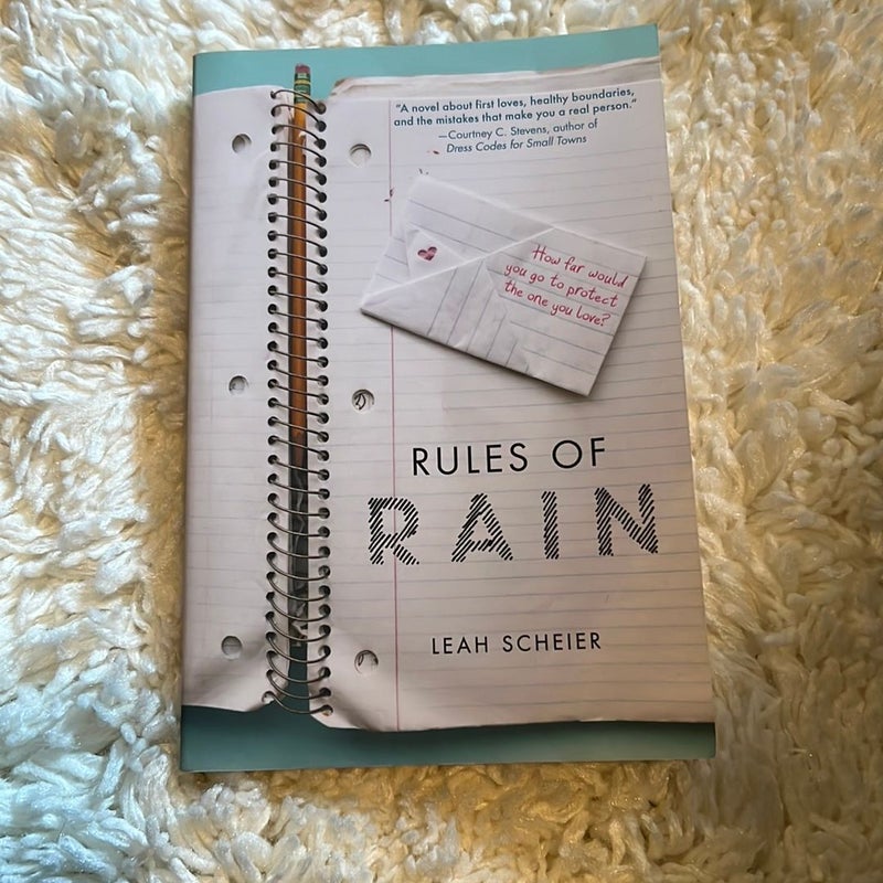 Rules of Rain by Leah Scheier
