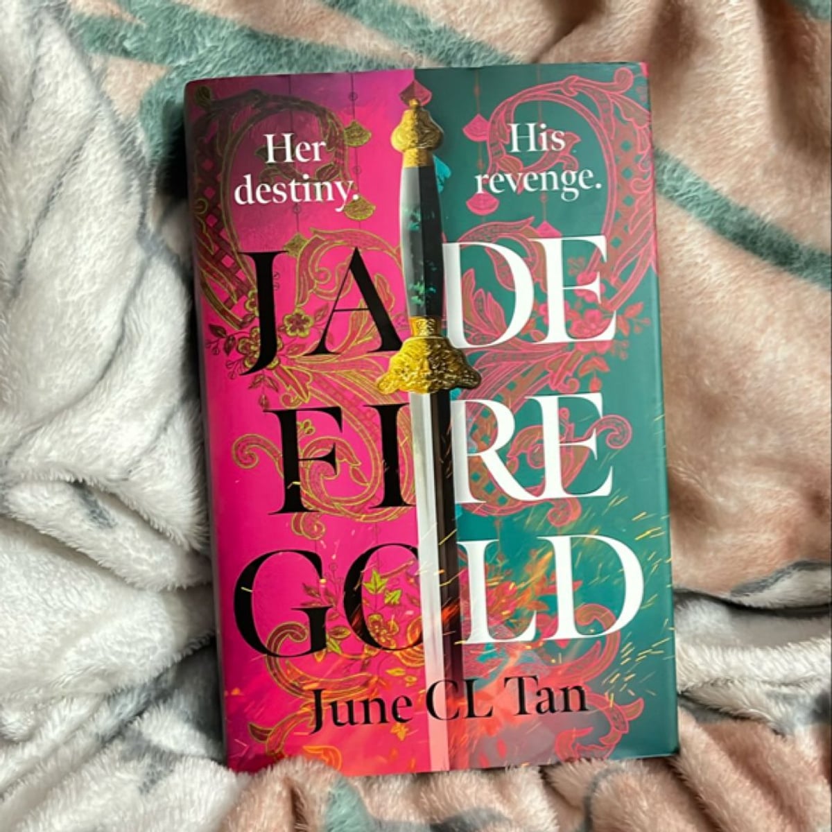 Jade Fire Gold (FairyLoot Edition) by June CL Tan, Hardcover | Pangobooks