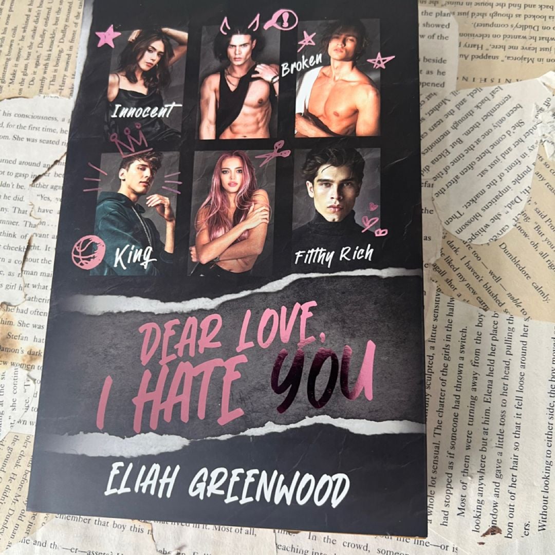 Baddies book box dear love I hate you by Elijah greenwood, Hardcover ...