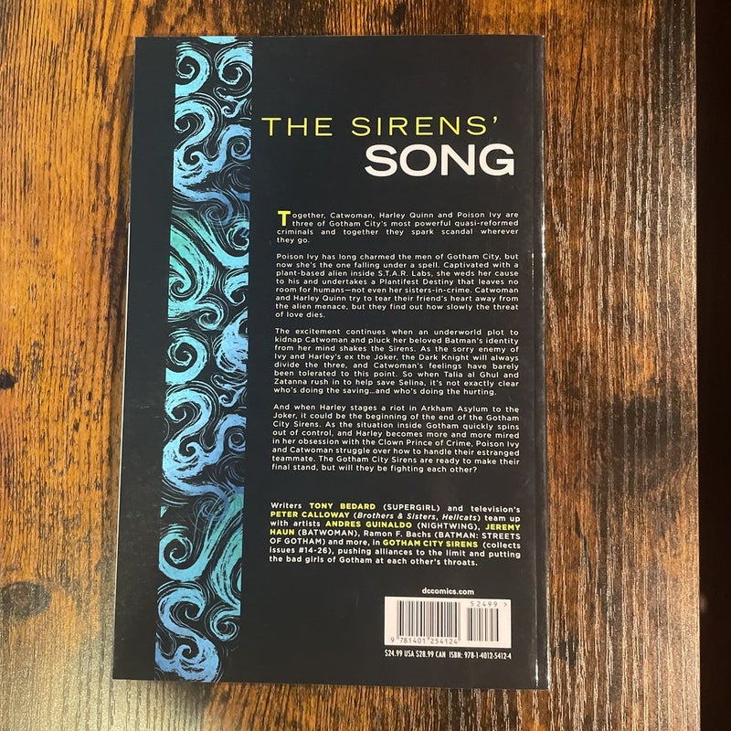 Gotham City Sirens Book Two by Peter Calloway, Paperback | Pangobooks