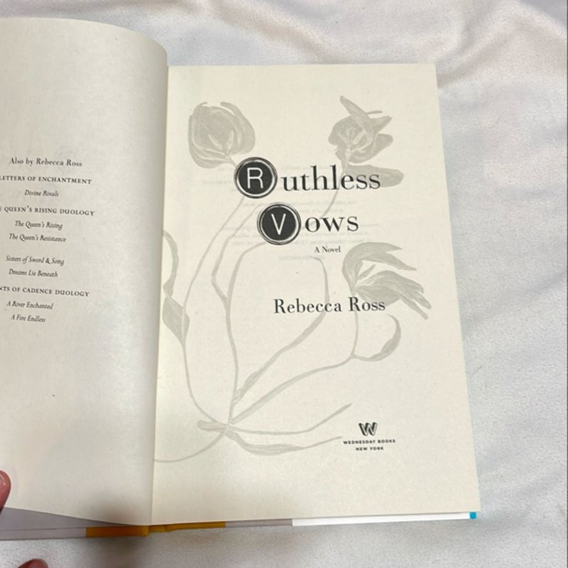 Ruthless Vows by Rebecca Ross, Hardcover | Pangobooks