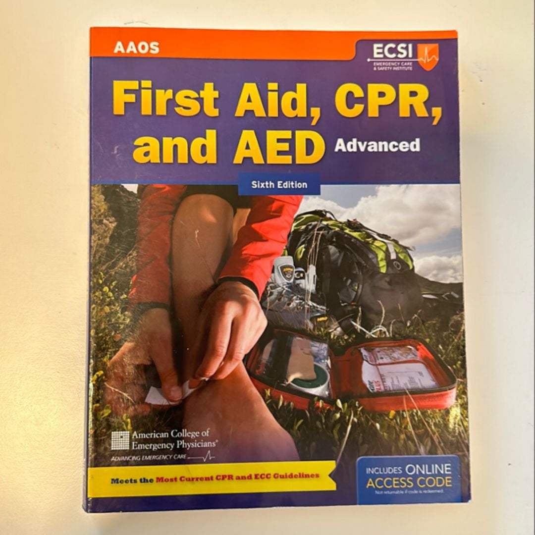 First Aid, CPR, and AED by Alton L. Thygerson, Steven M. Thygerson