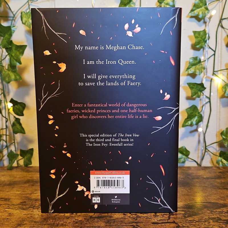 Fairyloot The Iron Vow by Julie Kagawa, Hardcover | Pangobooks