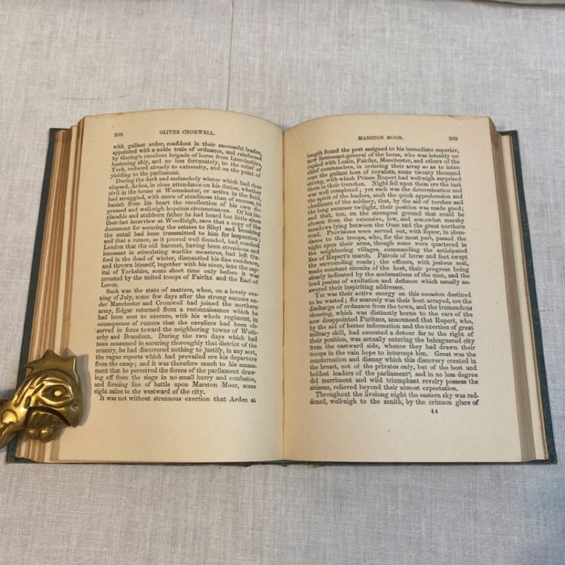 Life Of Oliver Cromwell Or England’s Great Protector Henry Herbert 1856 ...