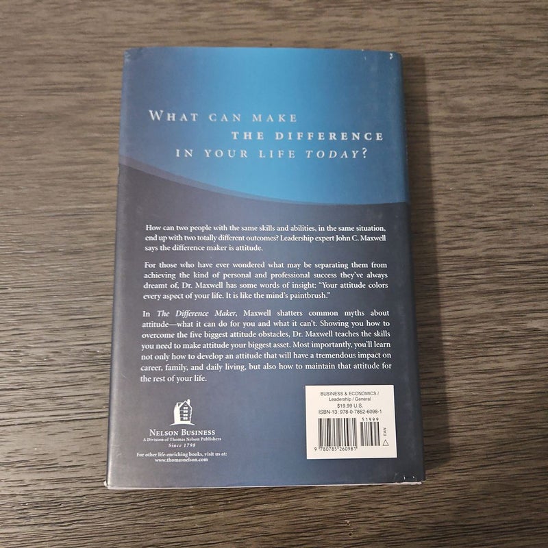 The Difference Maker by John C. Maxwell