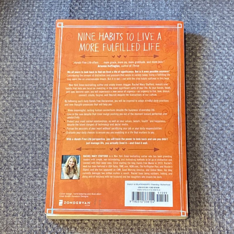 Hands Free Life by Rachel Macy Stafford