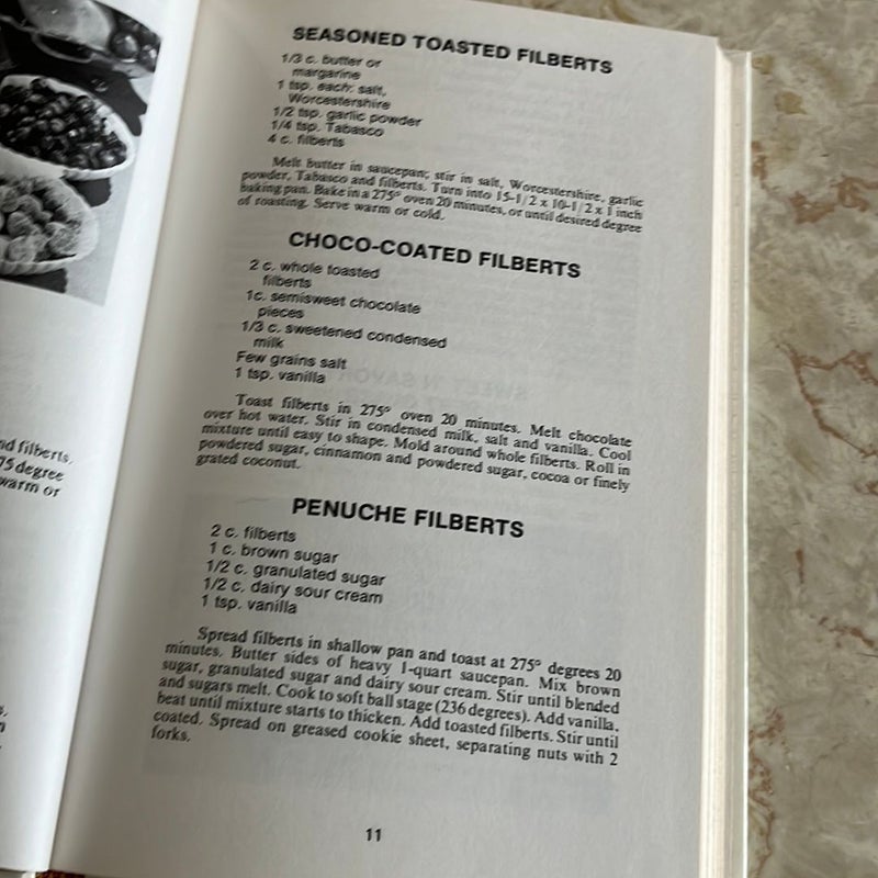 A Treasury of Prize Winning Filbert Recipes by Oregon Filbert ...