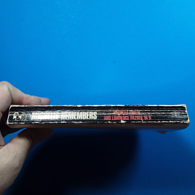 Michelle Remembers by Michelle Smith and Lawrence Pazber, M.D ...