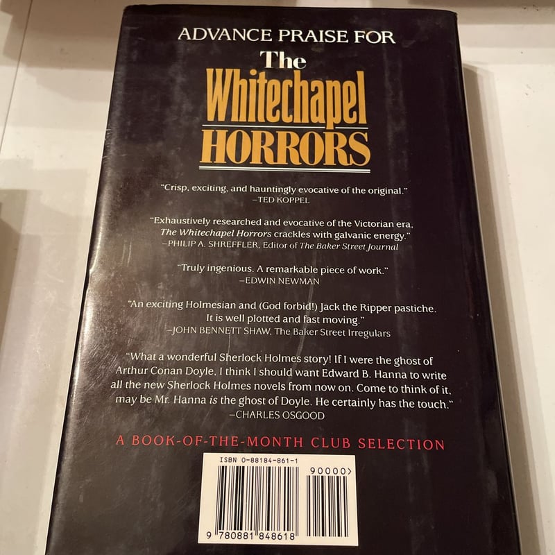 The Whitechapel Horrors by Edward B. Hanna, Hardcover | Pangobooks