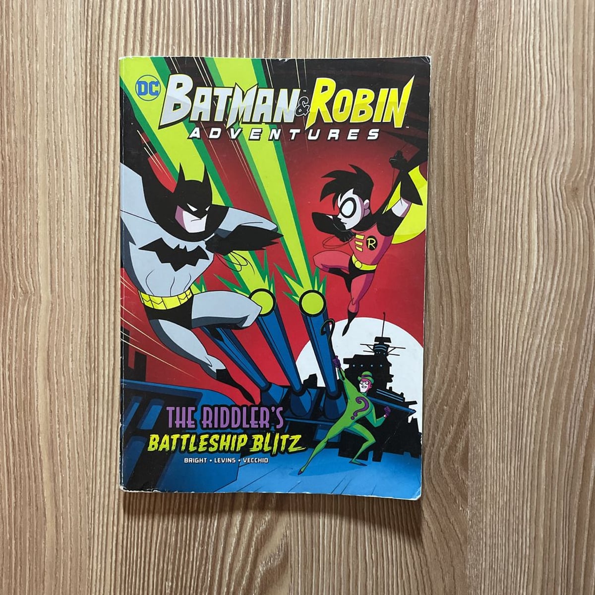 The Riddler's Battleship Blitz by J. E. Bright, Luciano Vecchio