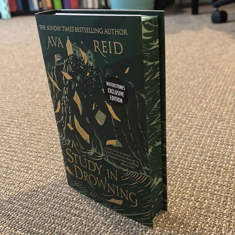 A Study in Drowning Waterstones Exclusive Edition by Ava Reid ...