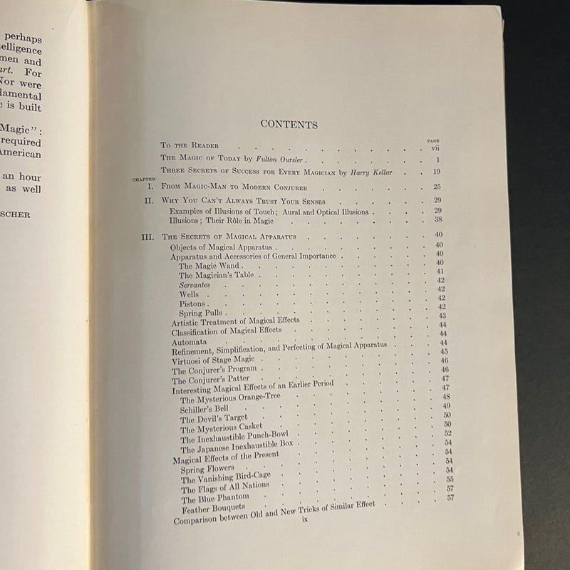 Illustrated Magic (1931) by Ottokar Fischer, Hardcover | Pangobooks