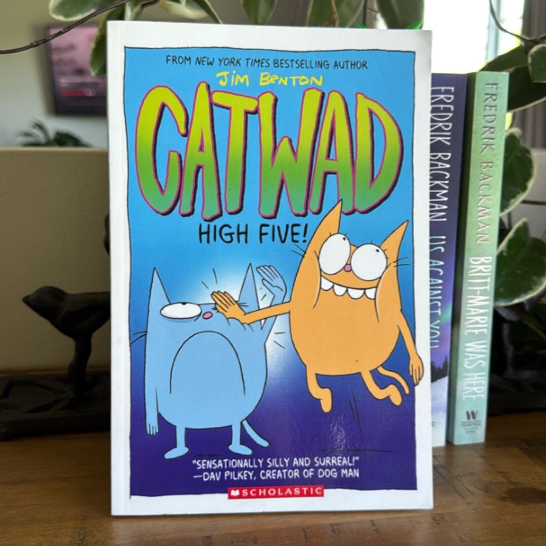 High Five! a Graphic Novel (Catwad #5) by Jim Benton