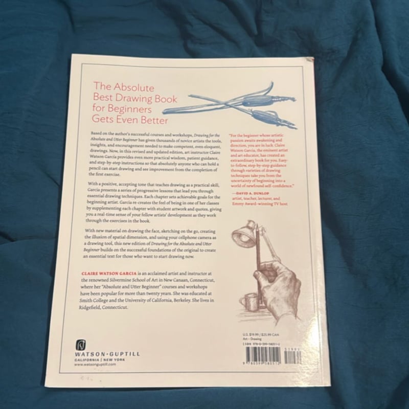 Drawing for the Absolute and Utter Beginner by Claire Watson Garcia