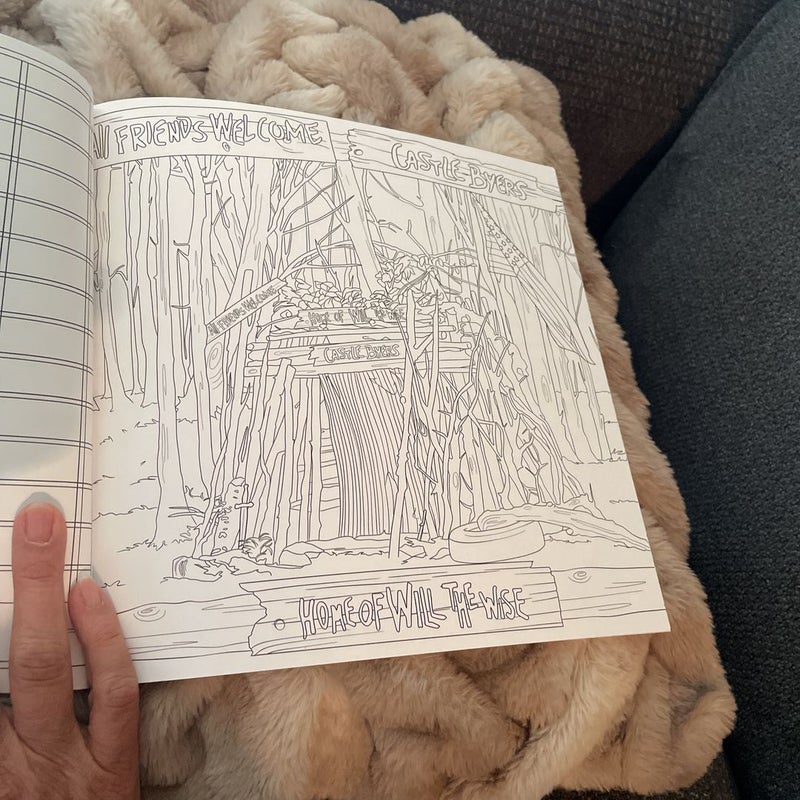 Stranger Things: the Official Coloring Book by Netflix