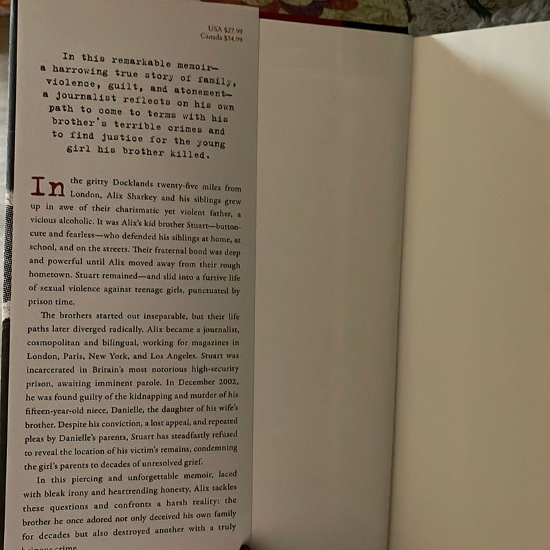 My Brother the Killer by Alix Sharkey, Hardcover | Pangobooks